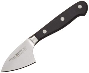 wüsthof classic cheese knife, one size, black, stainless steel