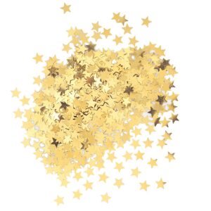 sparkling gold star foil confetti - 0.5 oz (1 pc), perfect for birthdays, baby showers, holidays & more