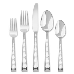 hampton forge hampton signature – carnival – 20 piece flatware set, service for 4