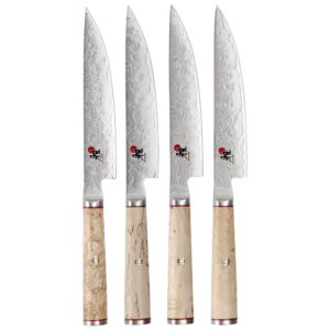 miyabi birchwood sg2 4-pc steak knife set