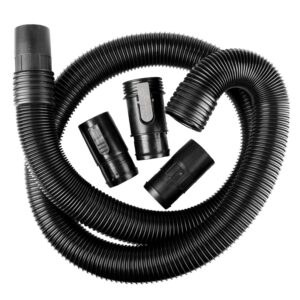 workshop wet/dry vacs vacuum accessories ws25020a wet/dry vacuum hose, 2-1/2-inch x 7-feet dual-flex locking wet/dry vac hose for wet/dry shop vacuums