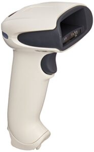 honeywell 1902hhd-0usb-5 xenon 1902h cordless handheld 1d and 2d barcode reader for healthcare applications, high-density focus, white