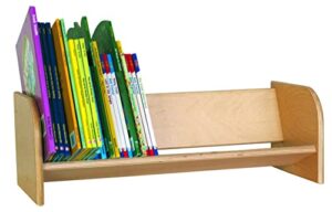 wood designs wd13900 book display rack, 8 x 24 x 10" (h x w x d)