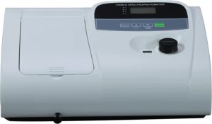 m&a instruments inc v-5000 vis spectrophotometer visible spectrophotometer 325-1000nm wavelength range 4nm spectral bandwidth