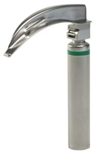 graham-field 1196f grafco macintosh fiberoptic laryngoscope with handle, blade and case