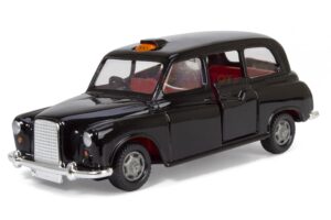 london taxi 1/38 scale diecast model toy car 4.75" long motormax 76003