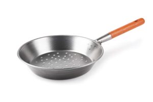 excelsa caldarroste frying pan skip chestnuts, alloy steel