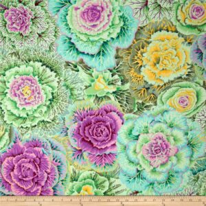 kaffe fassett brassica moss, fabric by the yard