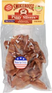 smokehouse pet products 84010 piggy slivers 10 count