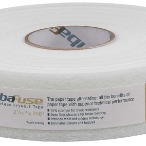 Saint Gobain ADFORS FibaFuse Paperless Drywall Joint Tape, 2-1/16 in x 250 ft - White