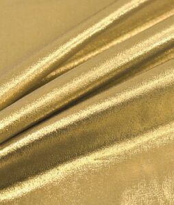 gold lame fabric - by the yard