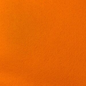 orange felt fabric - by the yard