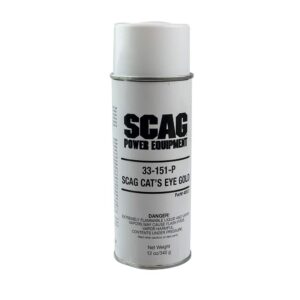 scag 48521 spray paint, cat's eye gold