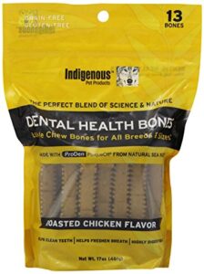 indigenous dental health bones roasted chicken flavor