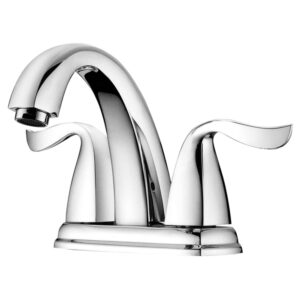 dawn ab04 1273c 2-hole, 2-handle centerset lavatory faucet for 4" centers, chrome