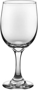 libbey claret clear wine goblets - set of 4, 11.5 oz