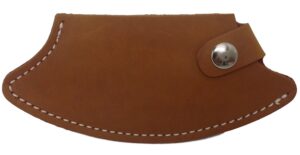 genuine leather ulu knife quality sheath natural - for inupiat knife only