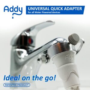 Portable Bidet HELLO BIDET TRAVEL, Handheld Bidet Sprayer for Intimate Hygiene at Home and on the Go, It Connects Directly to The Faucet, Travel Adapter Handheld Shower, Travel Bidet, Italian Product