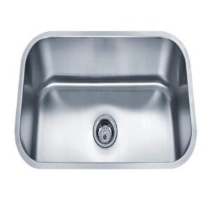 wells 30-inch 18-gauge undermount single bowl stainless steel kitchen sink