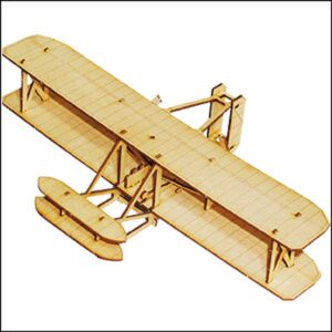 desktop wooden model kit wright flyer by youngmodeler