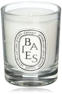 diptyque scented candle baies 70g - 70ml