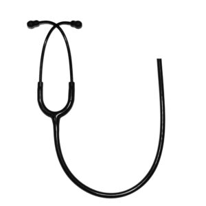 (stethoscope binaural) replacement tube by reliance medical fits littmann® classic ii se stethoscope - tubing (all black (black edition)