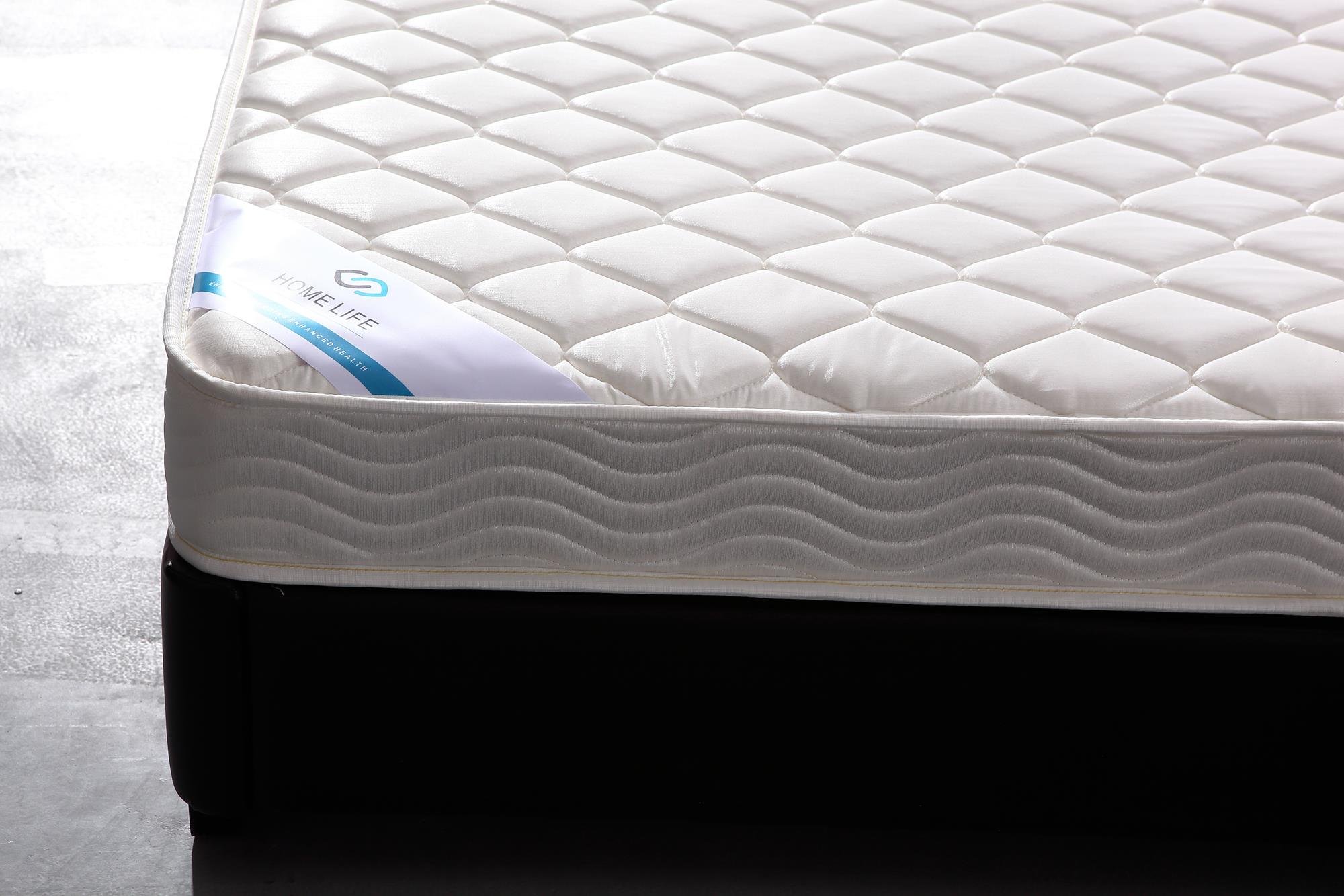 HomeLife 6-Inch King Size Mattress – Pocketed Coil Support & Quality Foam for Comfort Sleep - Eco-Friendly, Breathable –– GreenFoam Certified – King Mattress