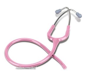 (stethoscope binaural) replacement tube by reliance medical fits littmann® classic ii pediatric, classic ii se, select, master classic ii, and infant stethoscope - light pink tubing