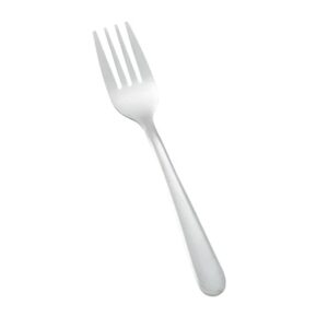 winco 12-piece windsor salad fork set, 18-0 stainless steel