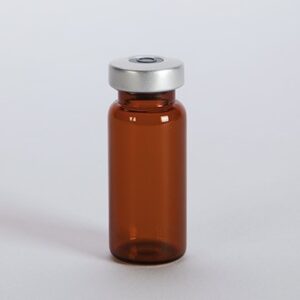 sterile empty vial, amber, 10ml