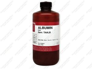 egg albumin (1 each)