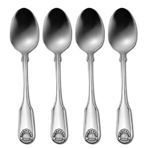 oneida classic shell set of 4 teaspoons