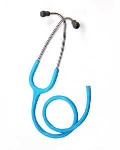 (stethoscope binaural) replacement tube by reliance medical fits littmann® classic ii pediatric, classic ii se, select, master classic ii, and infant stethoscope - light blue tubing