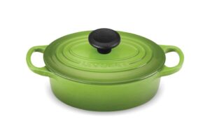 le creuset signature cast iron 1-quart oval french oven