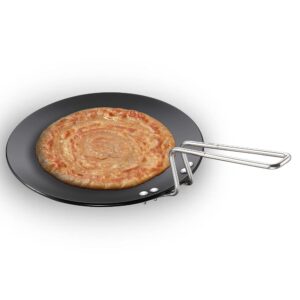 hawkins-futura hard anodized concave griddle tava, 11-inch diameter