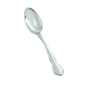 winco chantelle 12-piece demitasse spoon set, 18-8 stainless steel