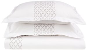 hannah duvet cover set, full/queen