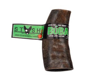 buba chew natural water buffalo horn - large