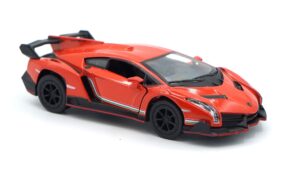 lamborghini veneno 1/36 diecast metal toy model (orange)