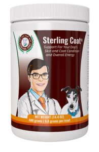 sterling coat 'treatment for dog's skin and coat issues' (variety)