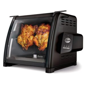 ronco 5500 series rotisserie oven, black