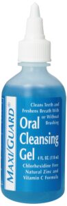 maxi-guard oral cleansing gel, 4-ounce