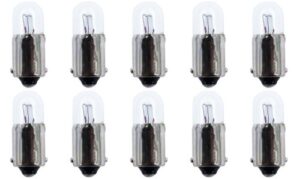 cec industries #3797 bulbs, 24 v, 2 w, ba9s base, t-2.75 shape (box of 10)