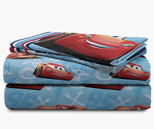 Jay Franco Disney Pixar Cars Twin Sheet Set, Classic