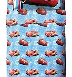 Jay Franco Disney Pixar Cars Twin Sheet Set, Classic