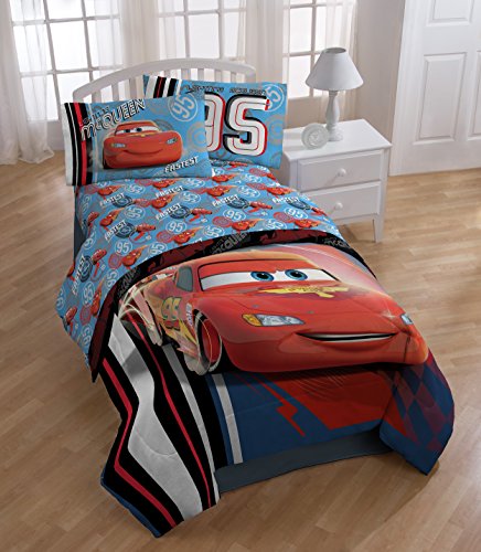 Jay Franco Disney Pixar Cars Twin Sheet Set, Classic