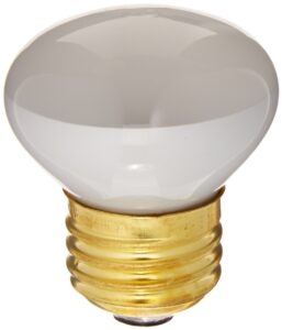 bulbrite 200025 - 10pk - 25w - r14 - medium base - 120v - 2600k - 1,500hrs - flood - clear - incandescent mini reflector