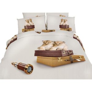 dolce mela dm484q 6-piece luxury duvet cover set, queen