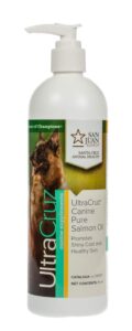 ultracruz-sc-395197 canine pure salmon oil supplement for dogs, 16 oz