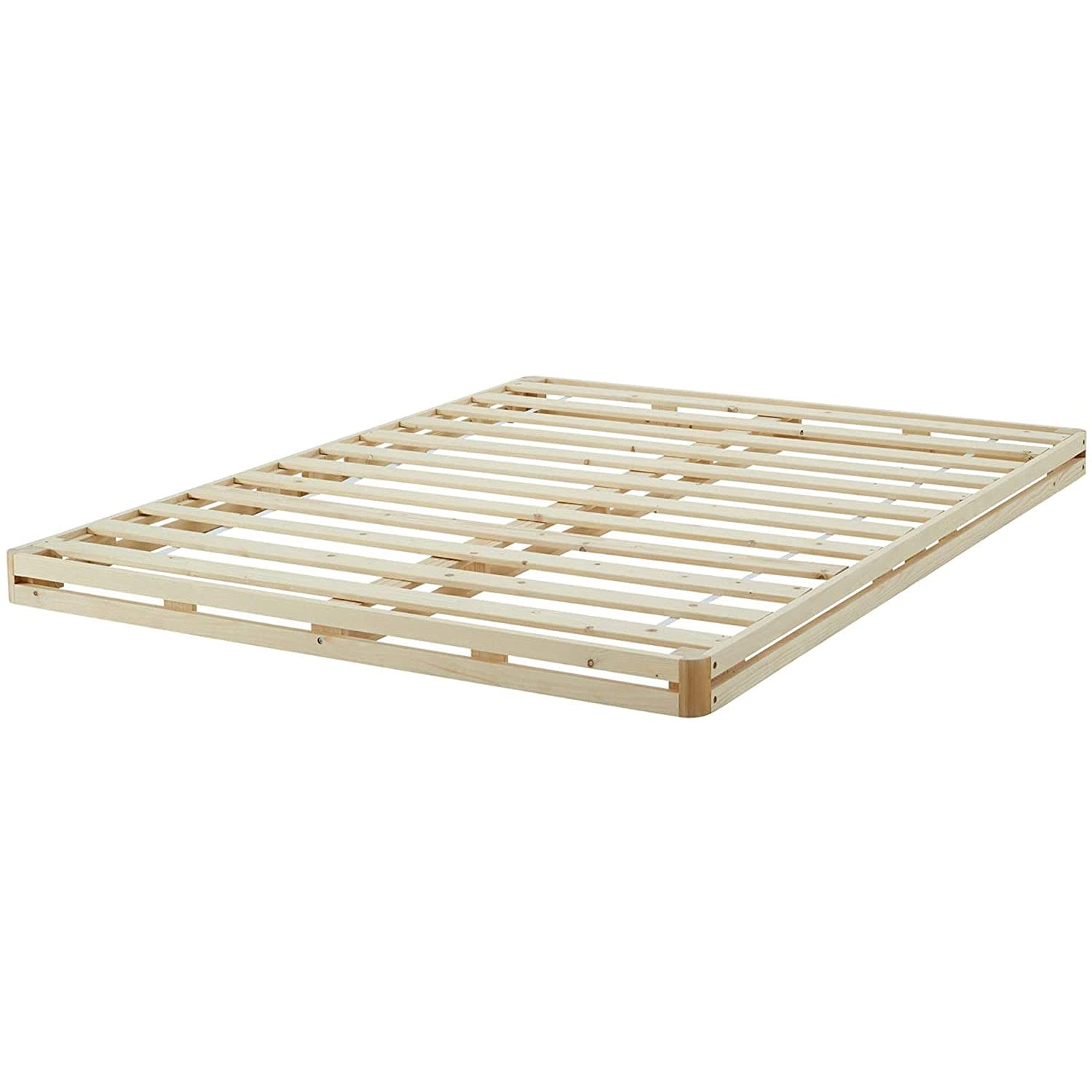 Hercules 4 Inch Low Profile Foundation Mattress Box Spring Replacement, Queen